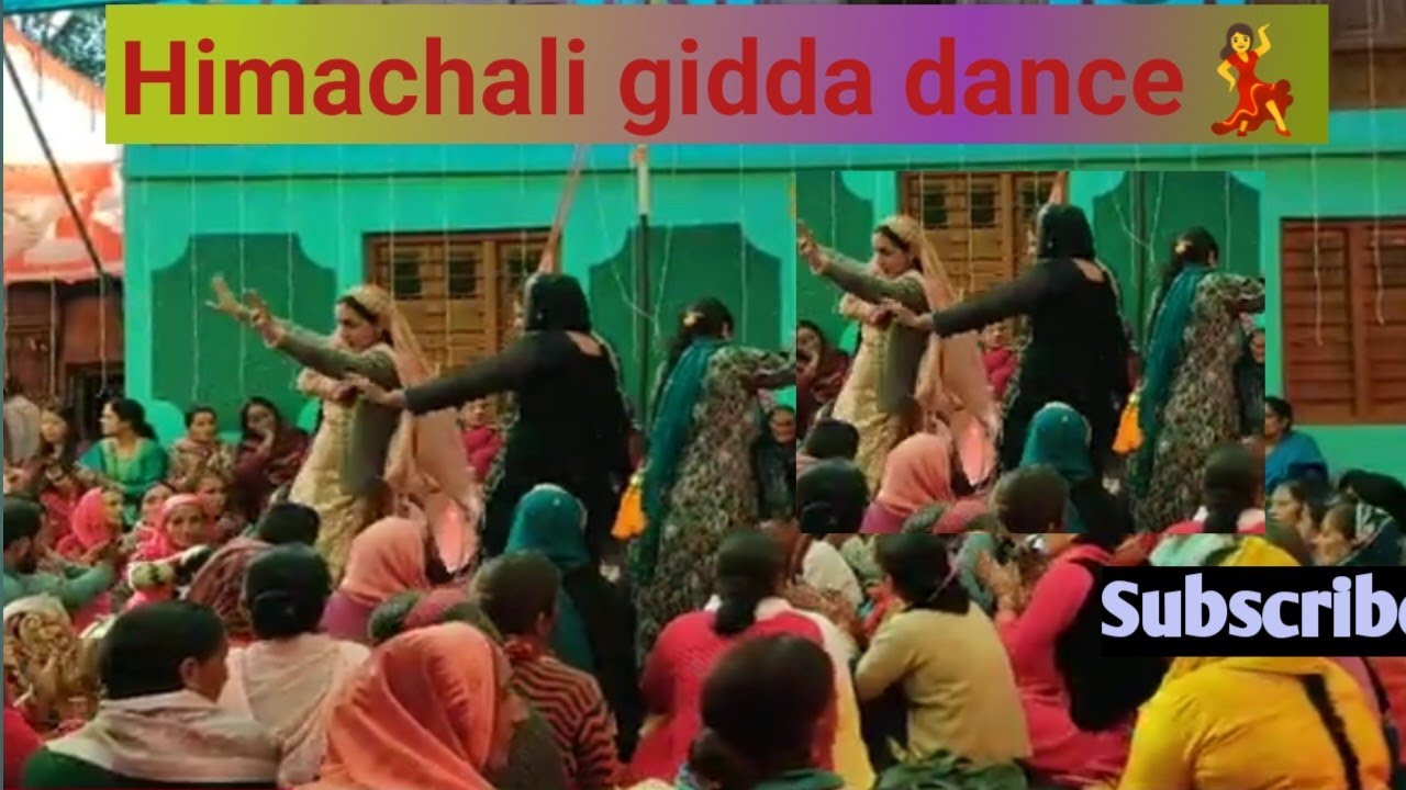 जरूर देखें Himachali Gidha || pahadi gidda performance || Gidha culture ...