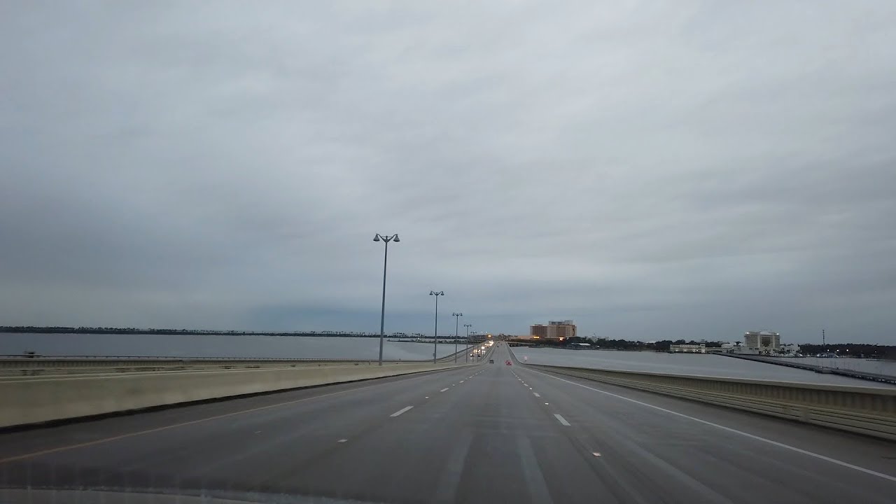 Biloxi, Mississippi - Biloxi Bay Bridge (2020) - YouTube