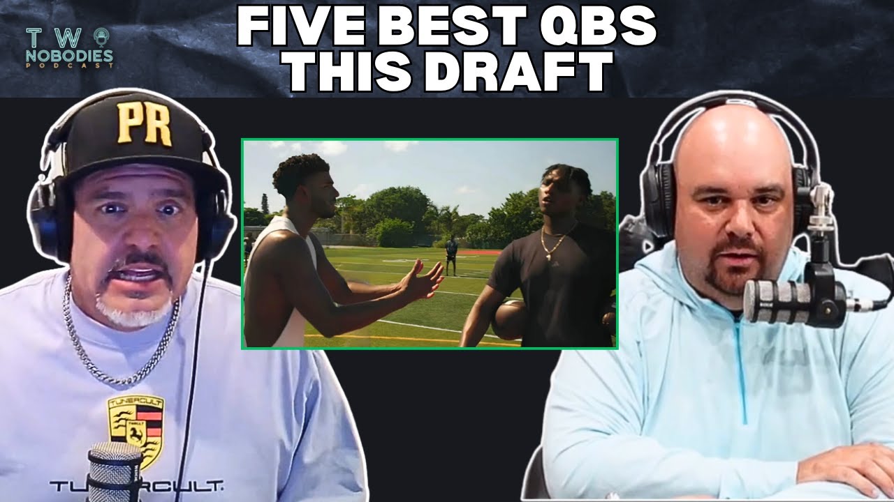 The FIVE BEST QBs from this draft class - YouTube