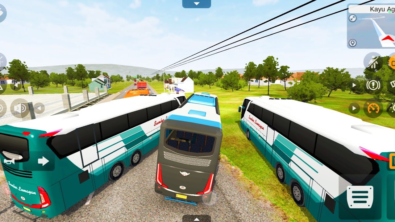 #Very danger bus race । bus simulator indonesia । new games - YouTube