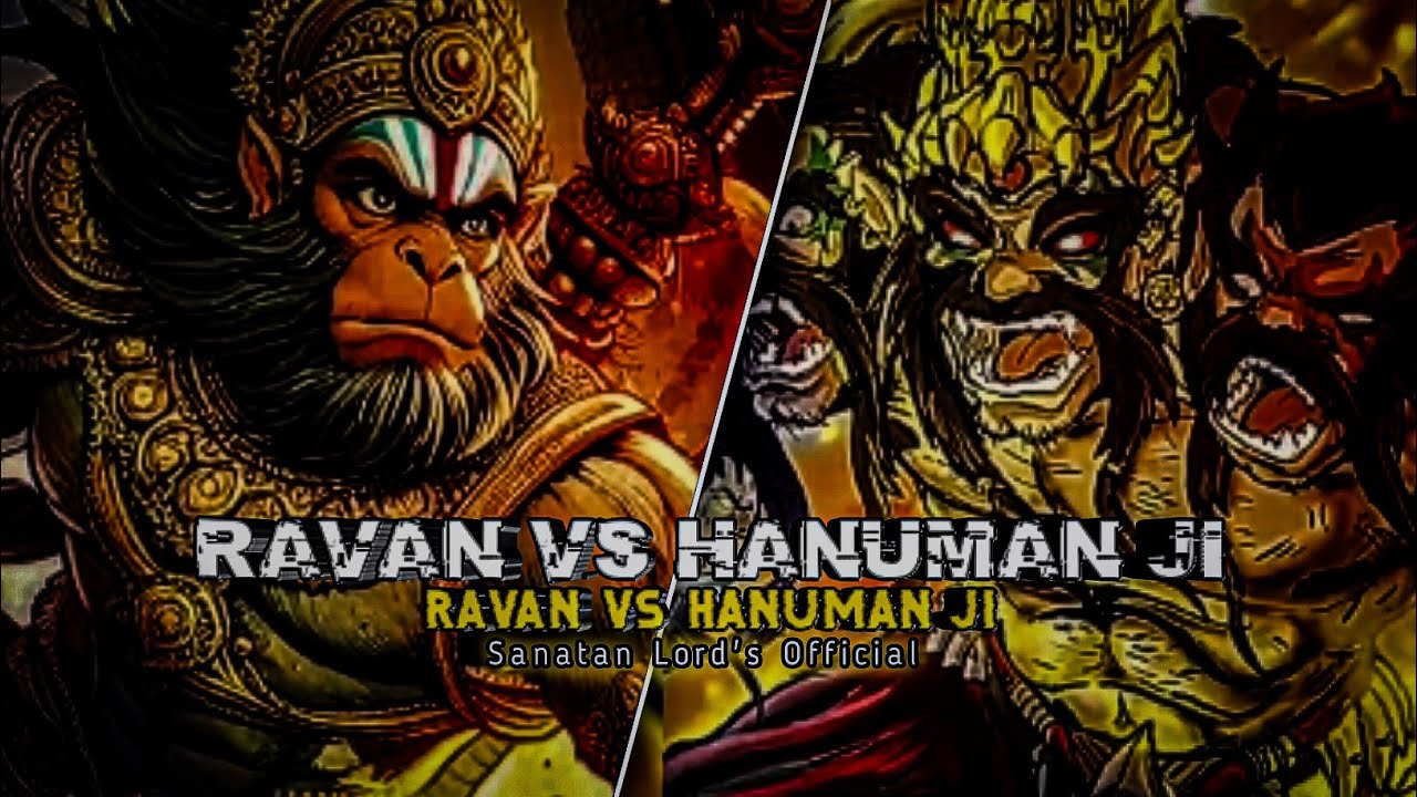 Power of Hanuman ji || Ravan Vs Hanuman ji Status #virhanuman🚩 4k Full ...