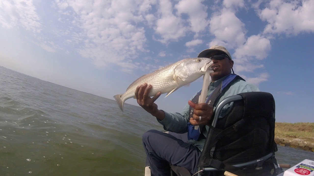 How To Work tauts/gulps For Red Fish on Hooked Up Fishing - YouTube