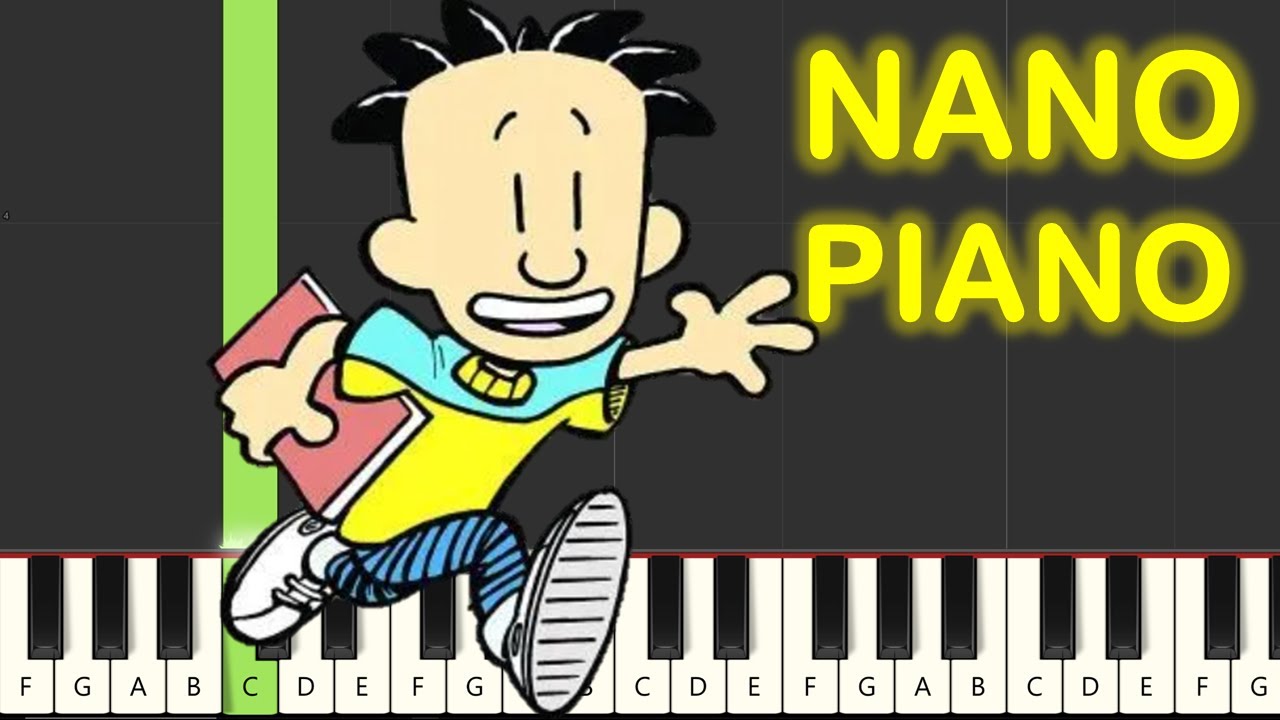 Big Nate Intro Theme Piano Tutorial - YouTube