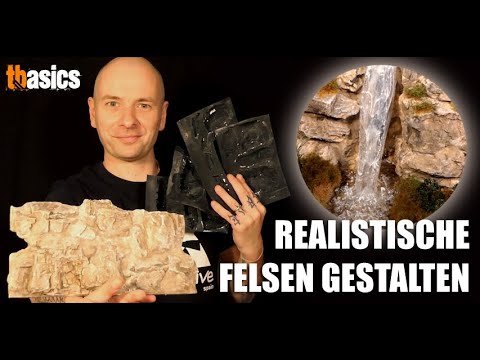 Realistische Felsen gestalten mit Woodland Scenics Rock Molds [TBasics ...