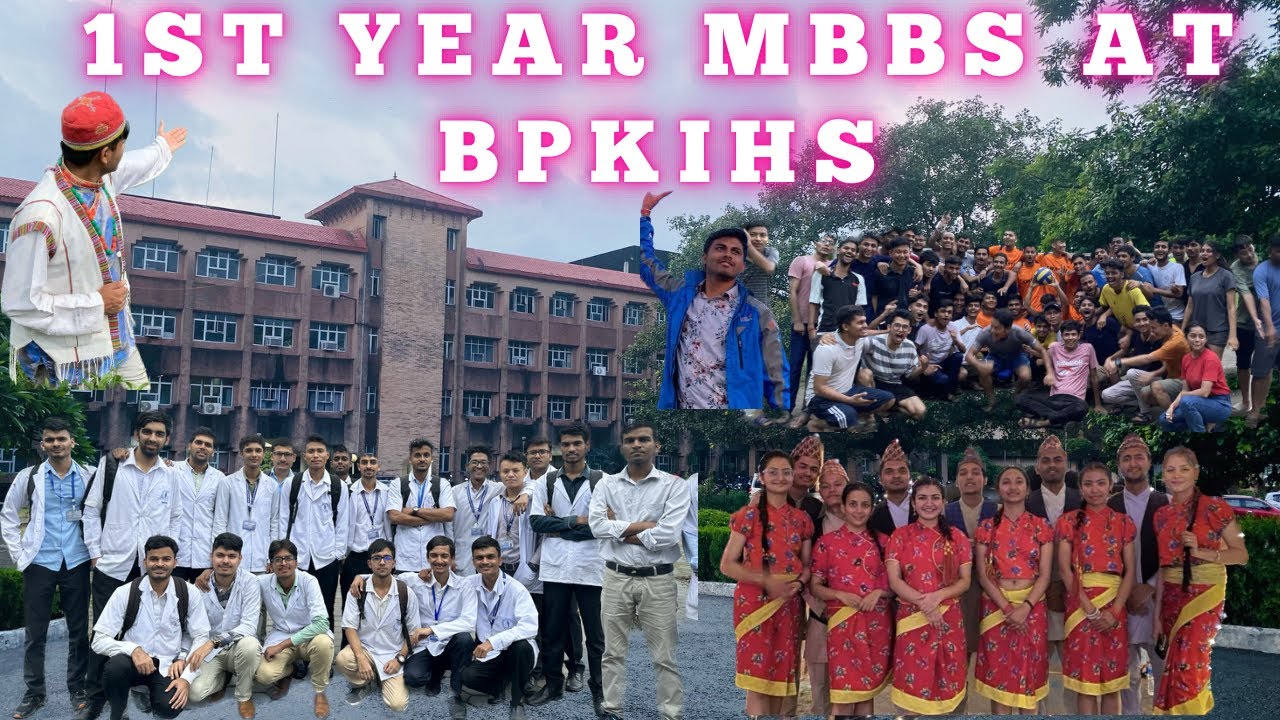 BPKIHS MEDICAL LIFE 1ST YEAR MBBS experience : a musical story - YouTube