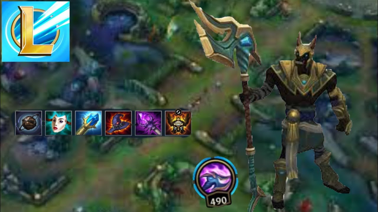 LOL WILDRIFT:NASUS PURE AP BUILD (490 STUCK?) [ALPHATEST] - YouTube