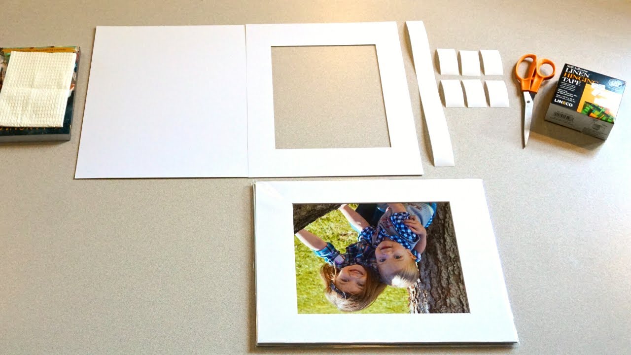 How To Use A Window Mat To Frame A Photo YouTube How To Use A Window Mat To Frame A Photo YouTube