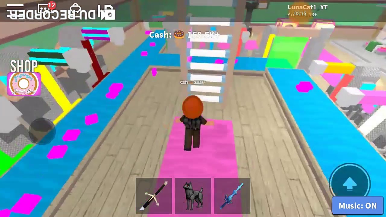 3 серия. Roblox donut shop. - YouTube