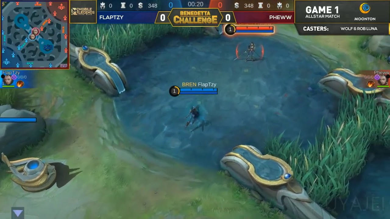 Flaptzy vs pheww 1v1 benedetta challenge ~ Mobile Legends bang bang ...