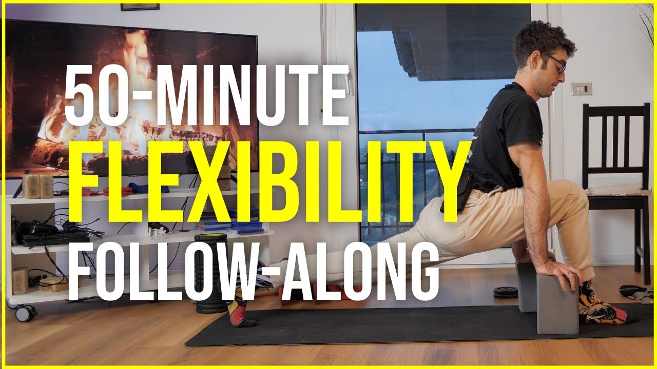 50-Minute Flexibility Routine for Beginners and Intermediate (LEGS ...