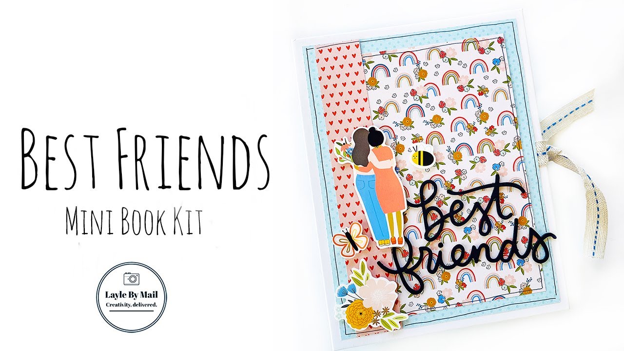Best Friends Mini Book Project Kit - Layle By Mail - YouTube