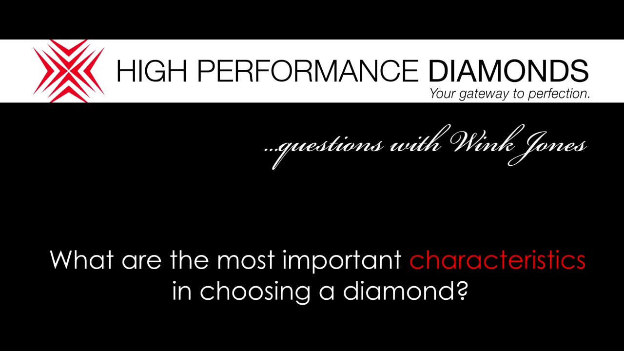 What Are The Most Important Characteristics When Choosing A Diamond ...