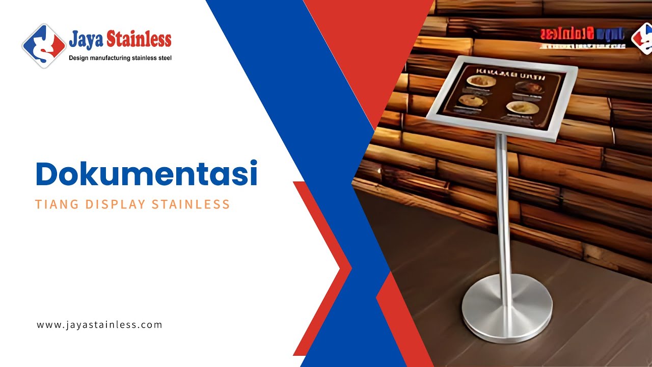 Dokumentasi Tiang Display Besi & Stainless - YouTube