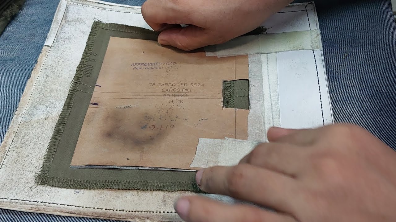 Thigh Pocket press | Pocket iron - YouTube