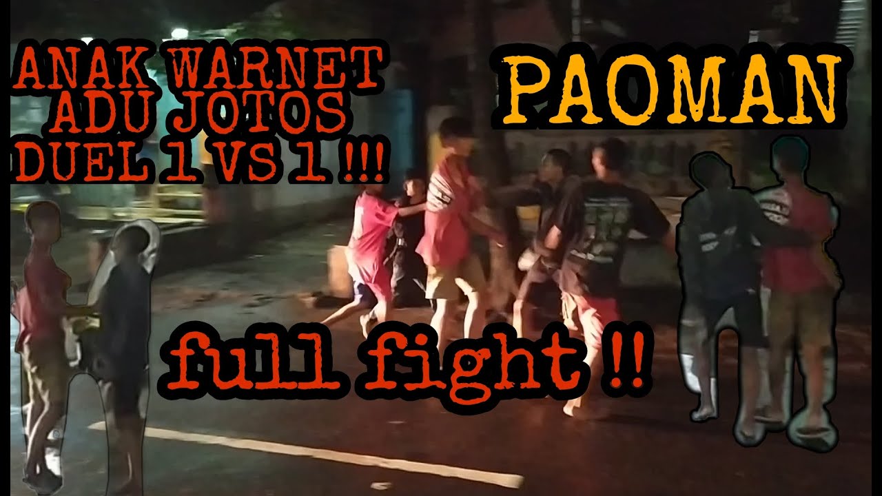 DUEL 1 VS 1 ANAK WARNET ADU JOTOOSSS !! PAOMAN INDRAMAYU - YouTube