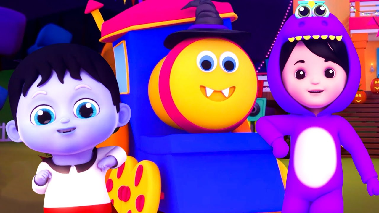 Monster Dance Party Halloween Cartoon Video for Children - YouTube