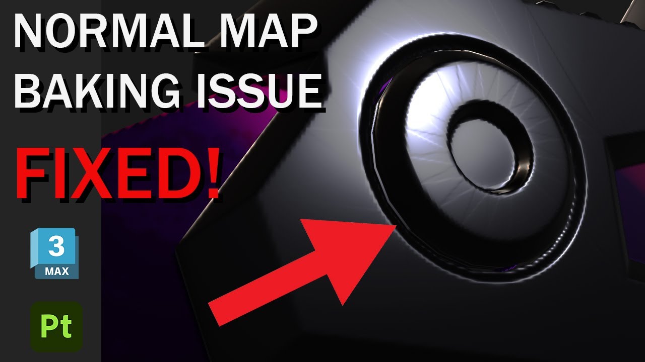 Weird lines shows up after baking texture map? Fixed! - YouTube