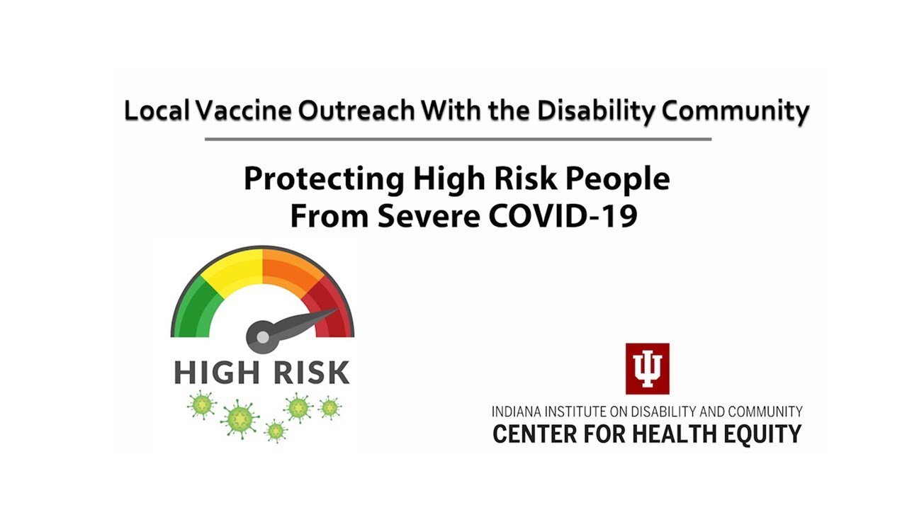 Protecting High Risk People From Severe COVID-19 - YouTube