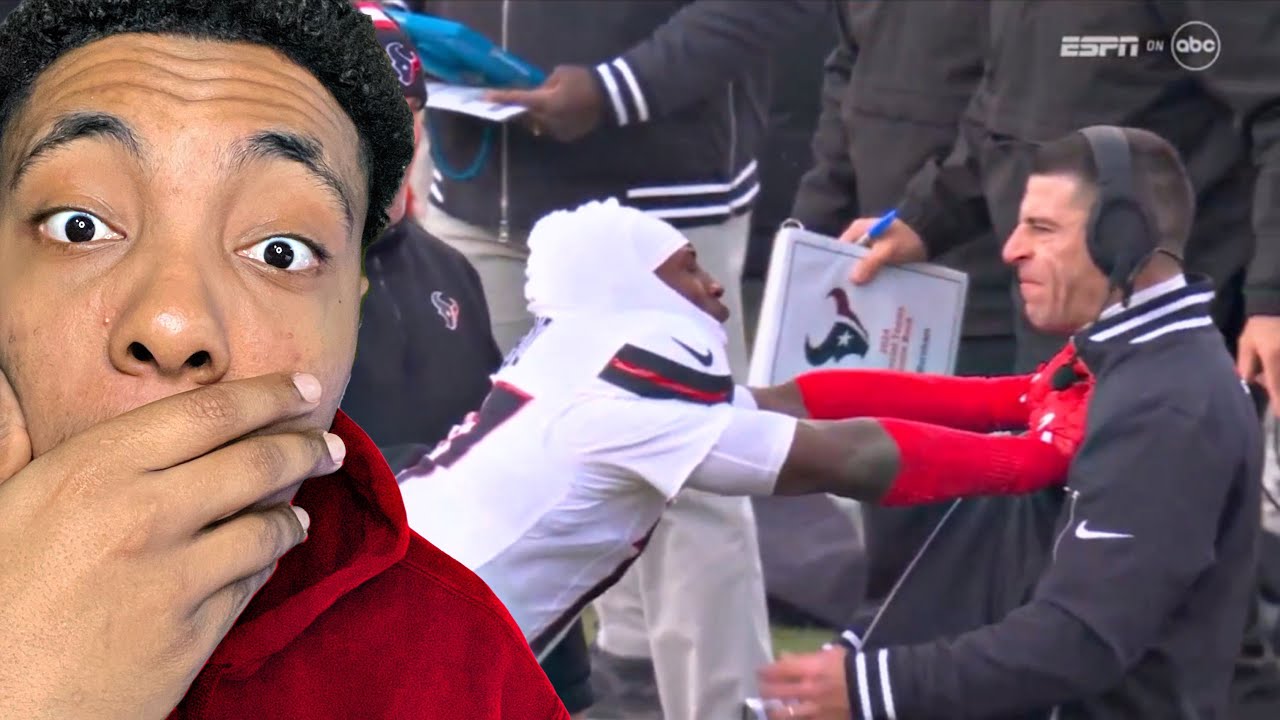 NFL Player PUSHES Coach IN PLAYOFF Game! - YouTube