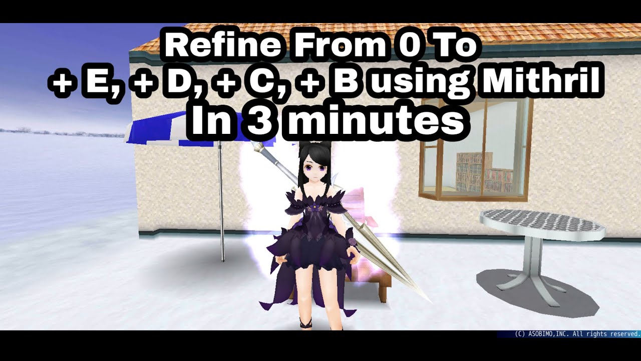can we Refine from 0 to + B using Mithril in 3 minutes ~ Toram Online ...