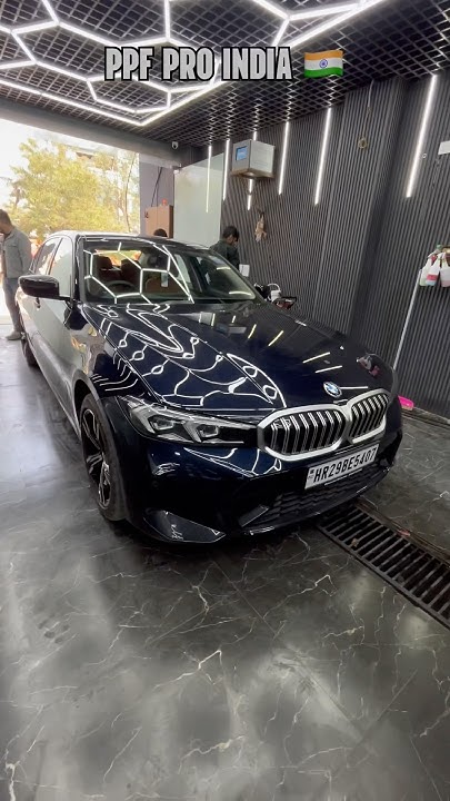 BMW 330Li 🫨🚀 in for PPF Part 1 #explore #ytshort #automobile #viralvideo - YouTube