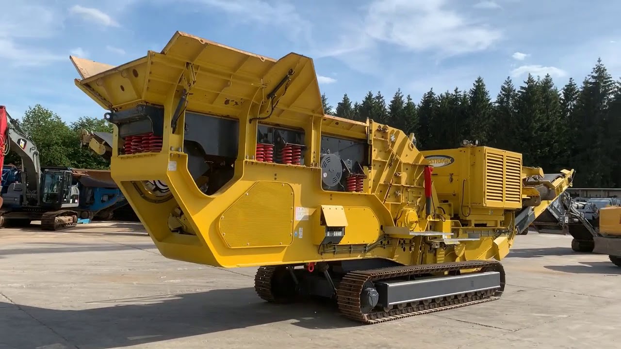 (3731) Keestrack Destroyer 1112 Prallmühle - mobil - YouTube