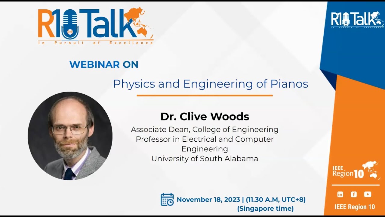 IEEE R10Talk | Physics and Engineering of Pianos - YouTube