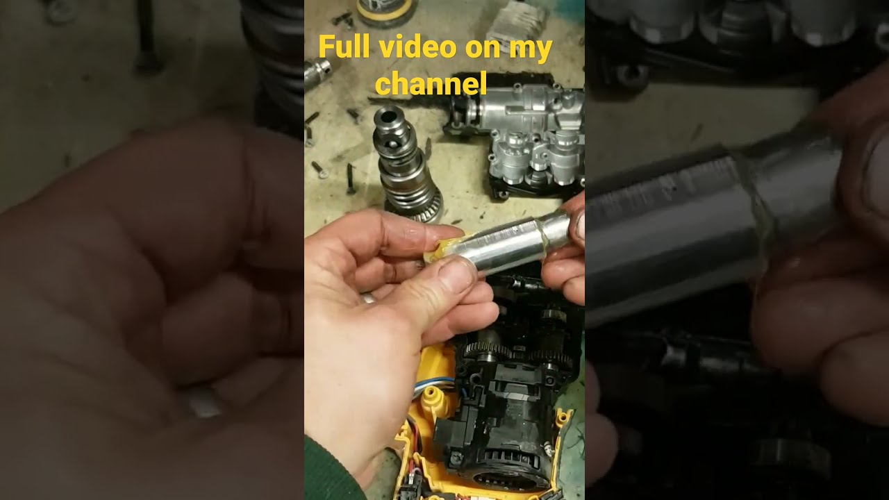 Dewalt drill no longer hammering. How to fix. tools powertools toolrepair dewalt sds drill