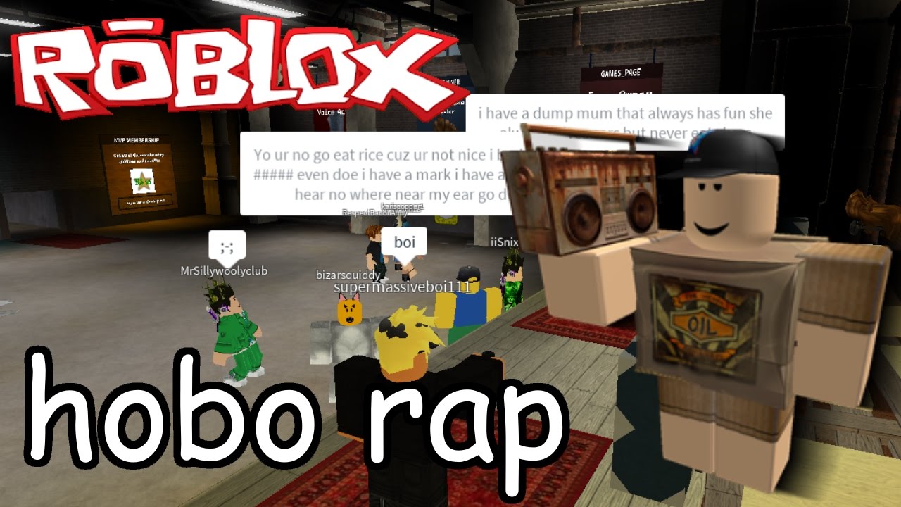 THE SWAGGIEST HOBO RAP BATTLE (roblox #4) #HoboNation - YouTube
