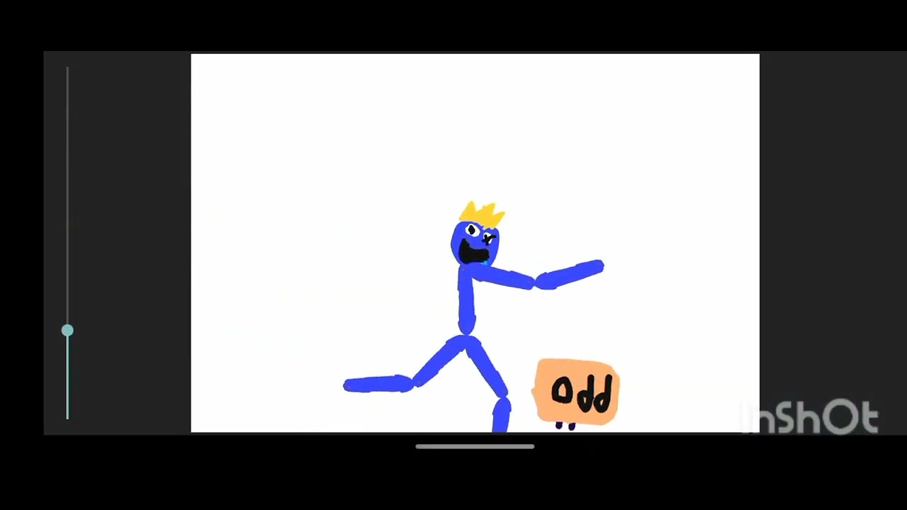 rainbow friends blue animation - YouTube