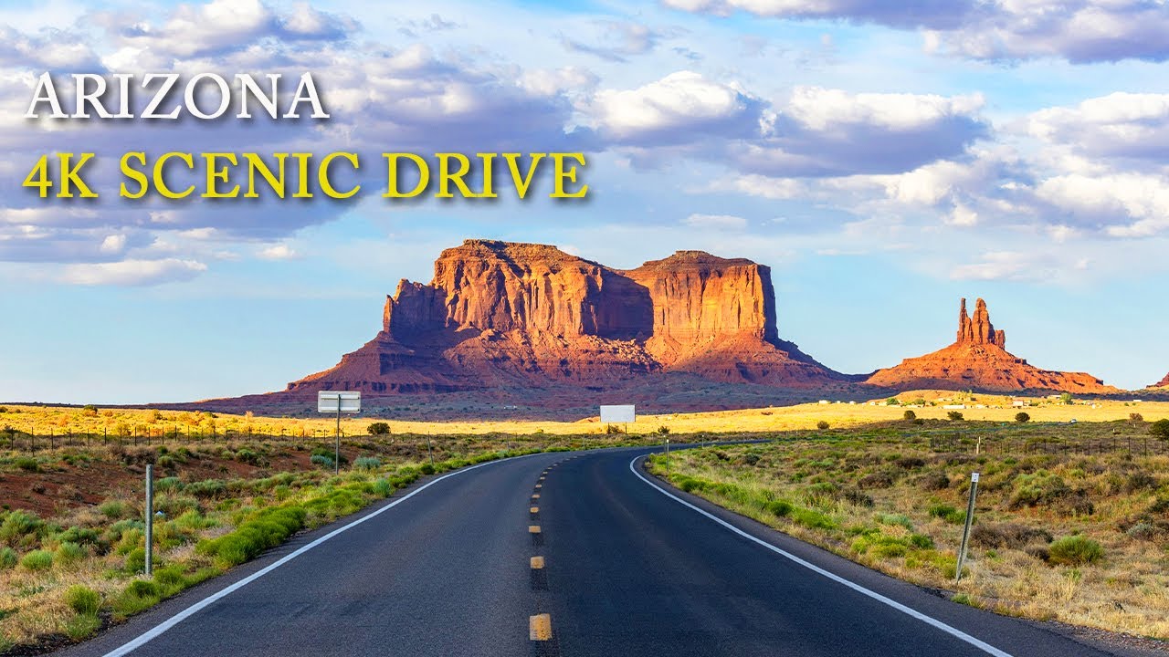 Scenic Drive Arizona USA - 4K UHD - YouTube