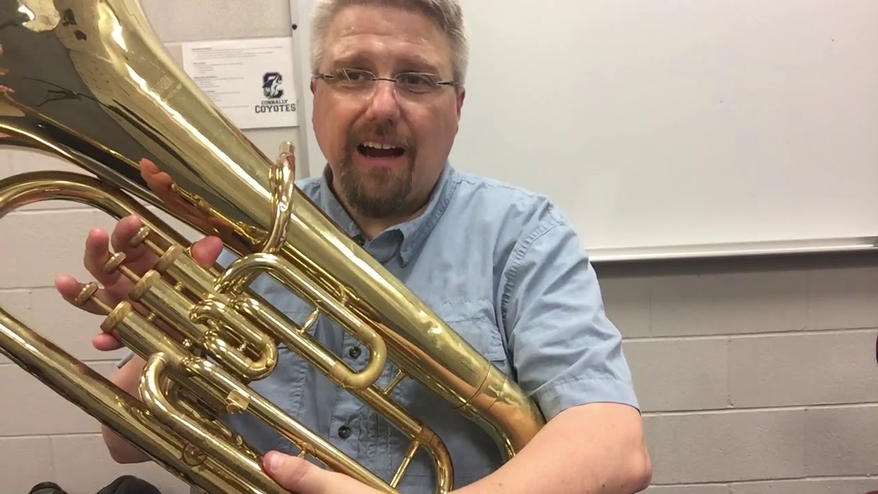 Baritone Hand Position - Left - YouTube