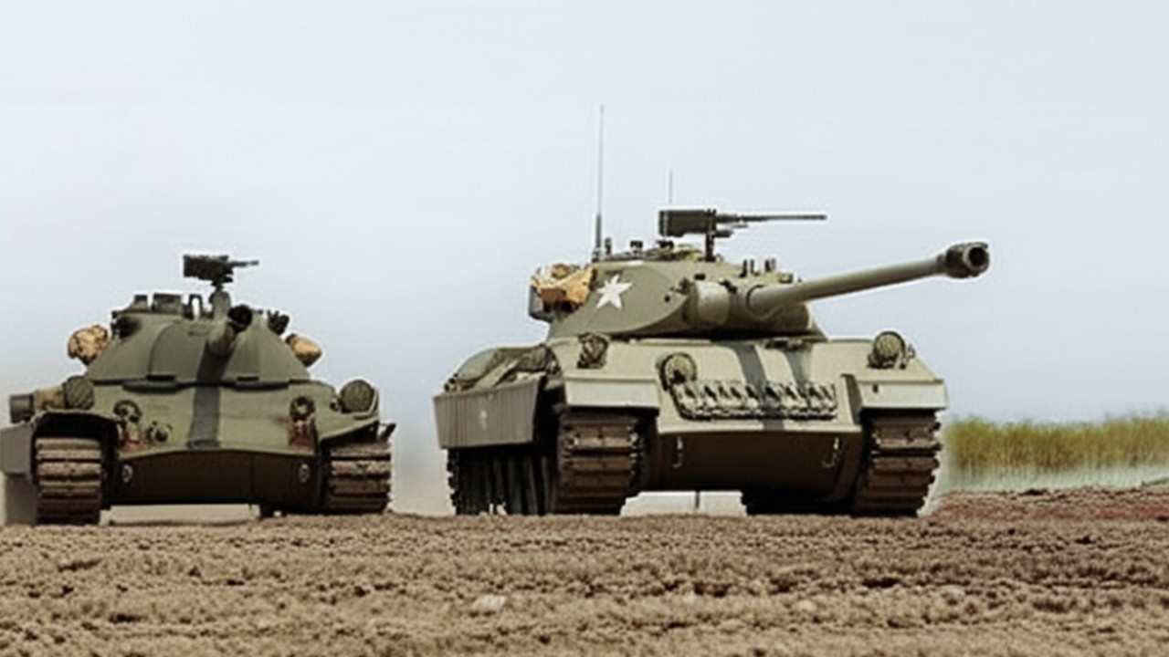 The Panther vs. Pershing Duel: The Legendary Tank Battle of Cologne ...