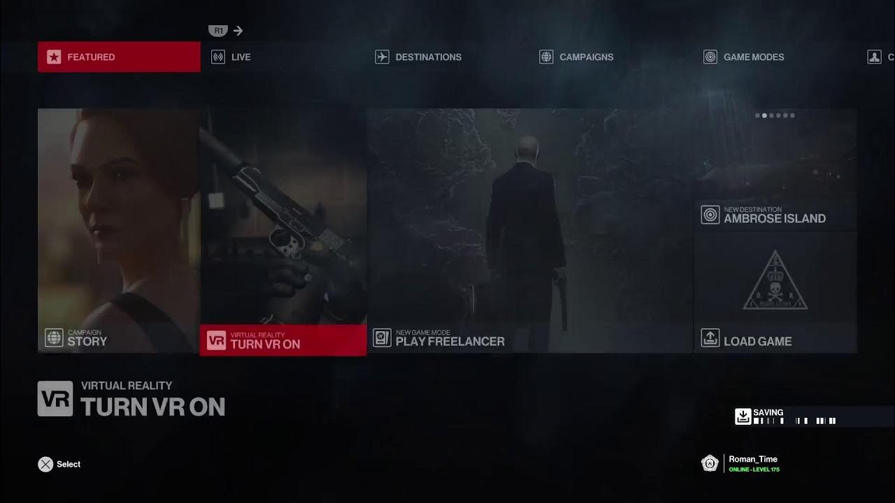 Hitman. Freelancer. VR. PSVR - YouTube