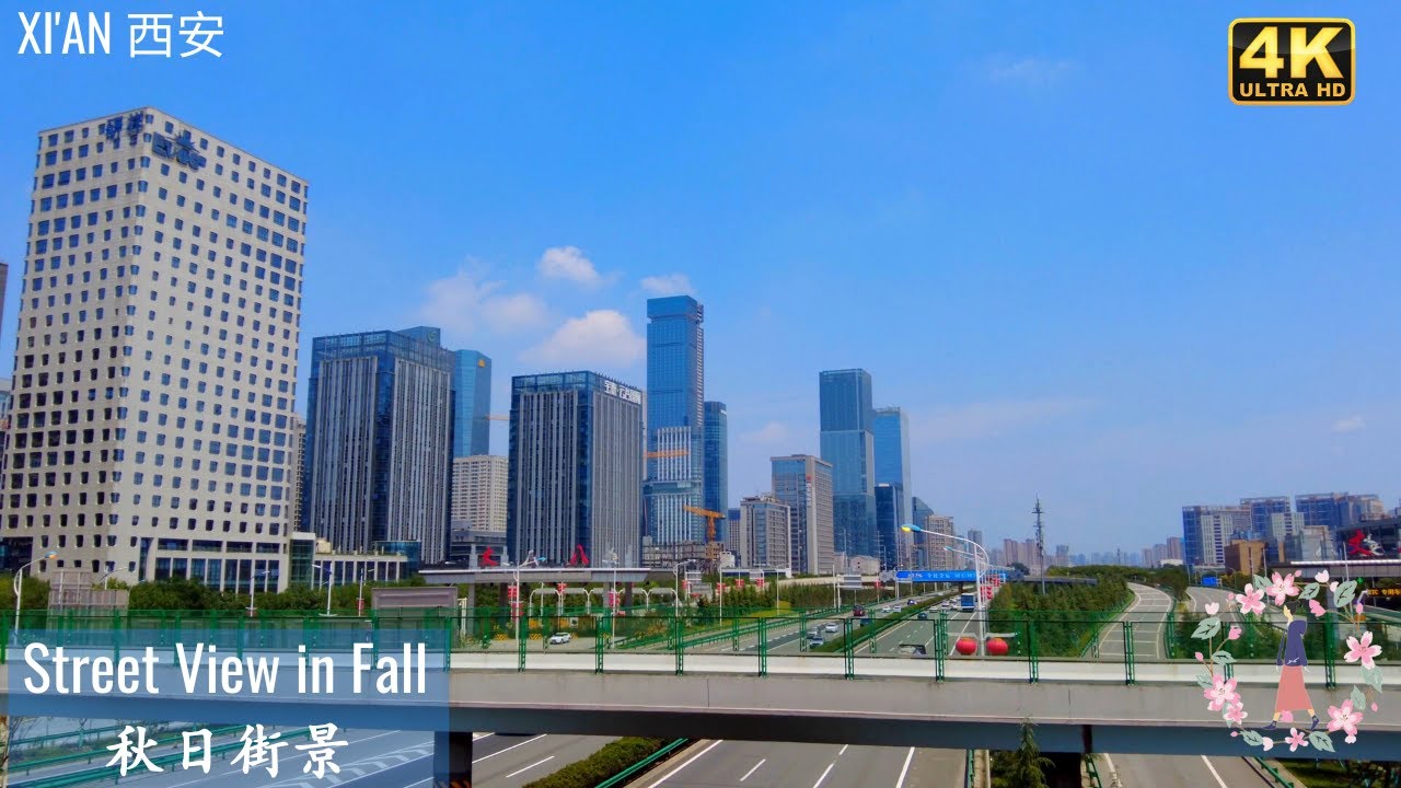 Bus Tour from Xi'an Railway Station to Gaoxin District｜Walk China｜Xi'an ...