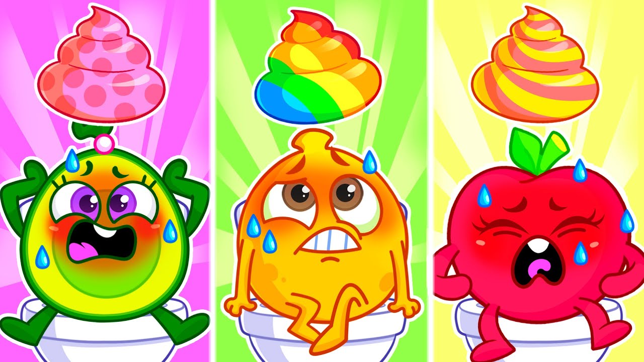 The Poo Poo Song! 🚽💩 Colorful Adventures 🌈 || Best Kids Cartoon by Pit ...