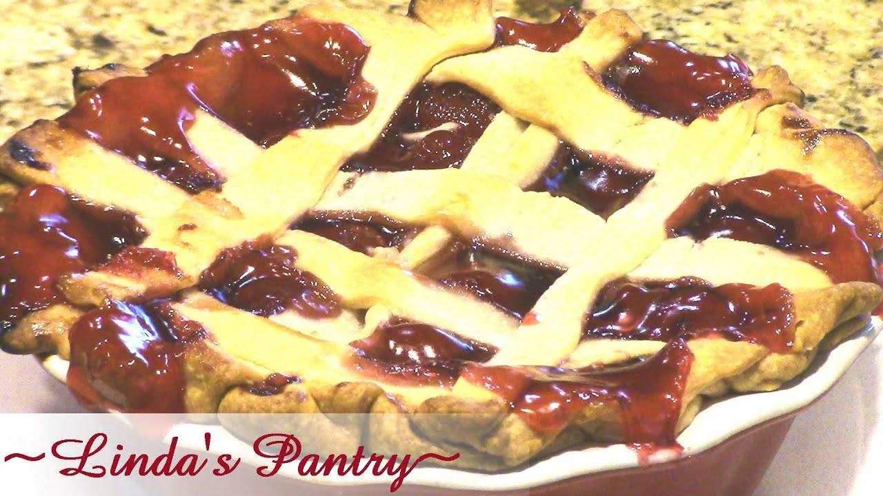 ~Easy Cherry Pie from The Home Canned Pantry With Linda's Pantry~ - YouTube