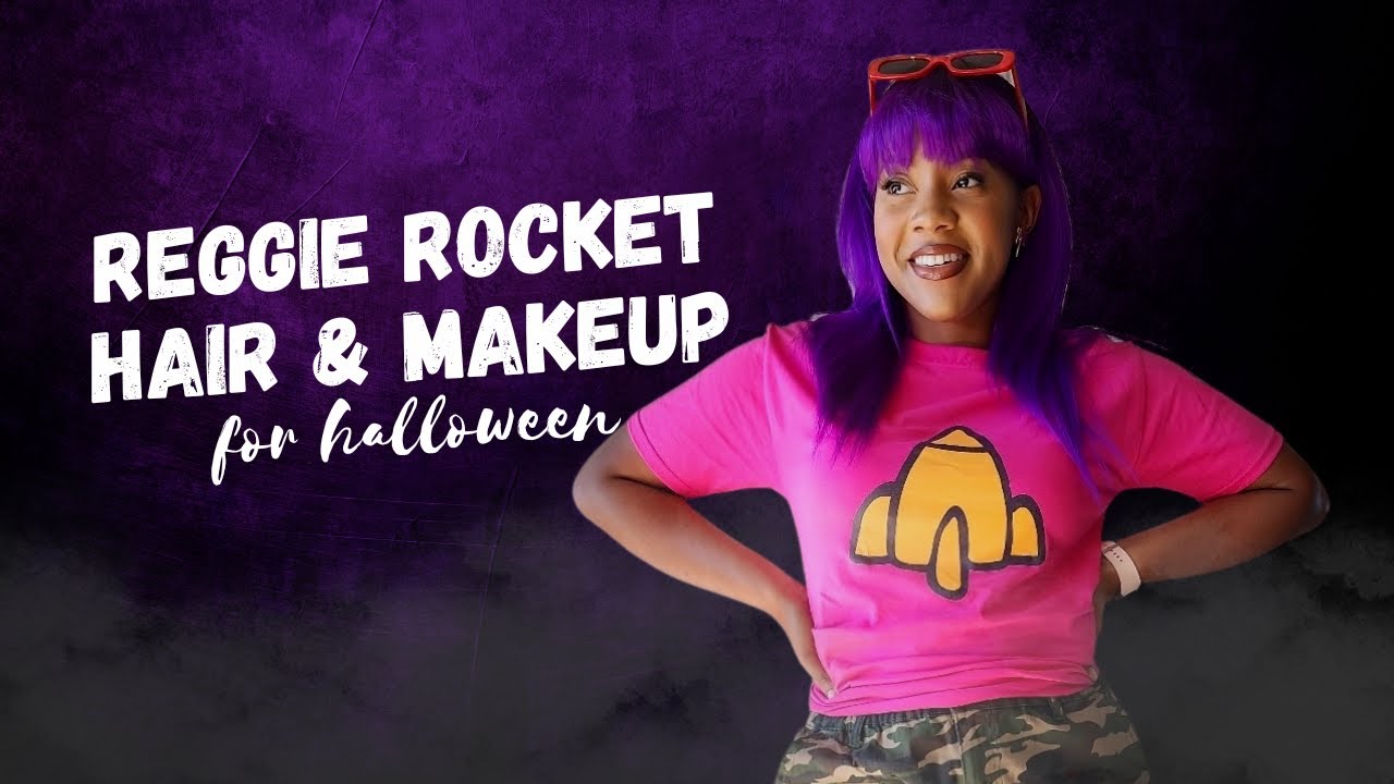 Halloween Costume Ideas| Reggie Rocket Hair & Makeup|| THE PONPONS ...