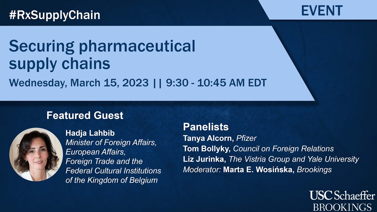 Securing pharmaceutical supply chains - YouTube