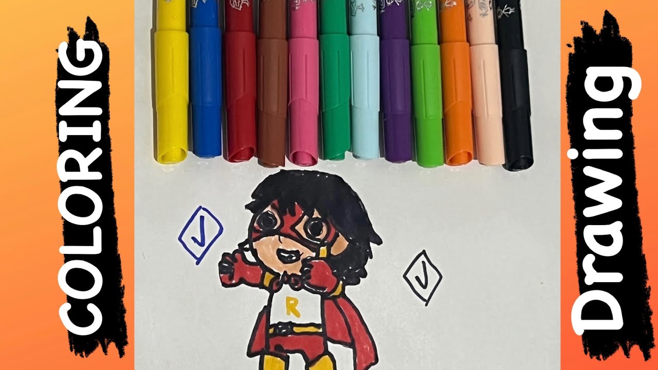 Drawing, Coloring, Painting for Toddlers, Kids & Child | Draw Tag with ...