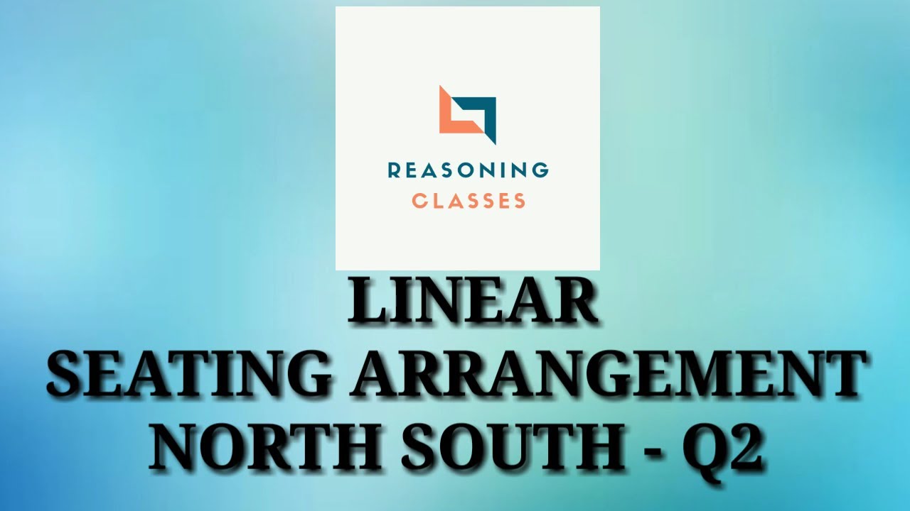LINEAR SEATING ARRANGEMENT (8 PEOPLE FACING NORTH SOUTH IN ONE ROW ...