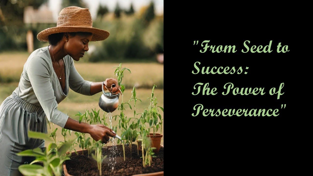 "From Seed to Success: The Power of Perseverance" - YouTube