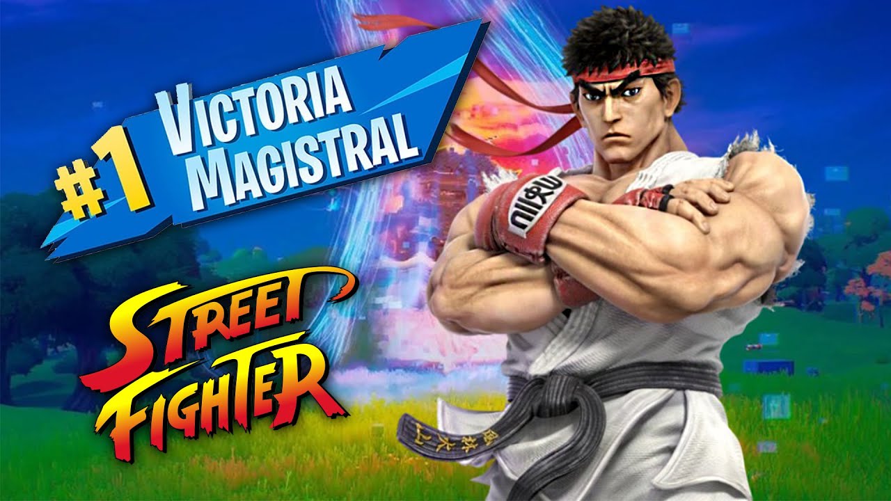 RYU IMPARABLE EN FORTNITE | FORTNITE X STREE FIGHTER - YouTube