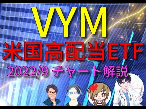（株式・FX）VYM 米国高配当ETF 2022/9 チャート解説 - YouTube