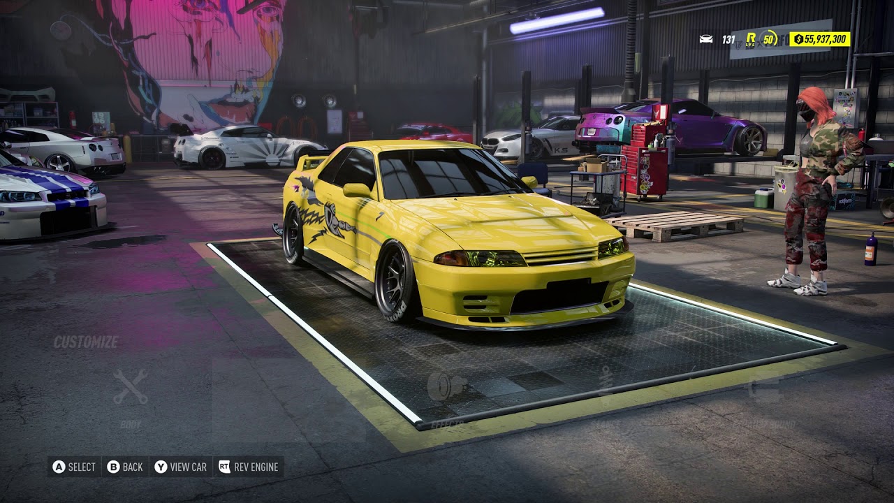 NFS Heat Nissan R32 Full Build - YouTube