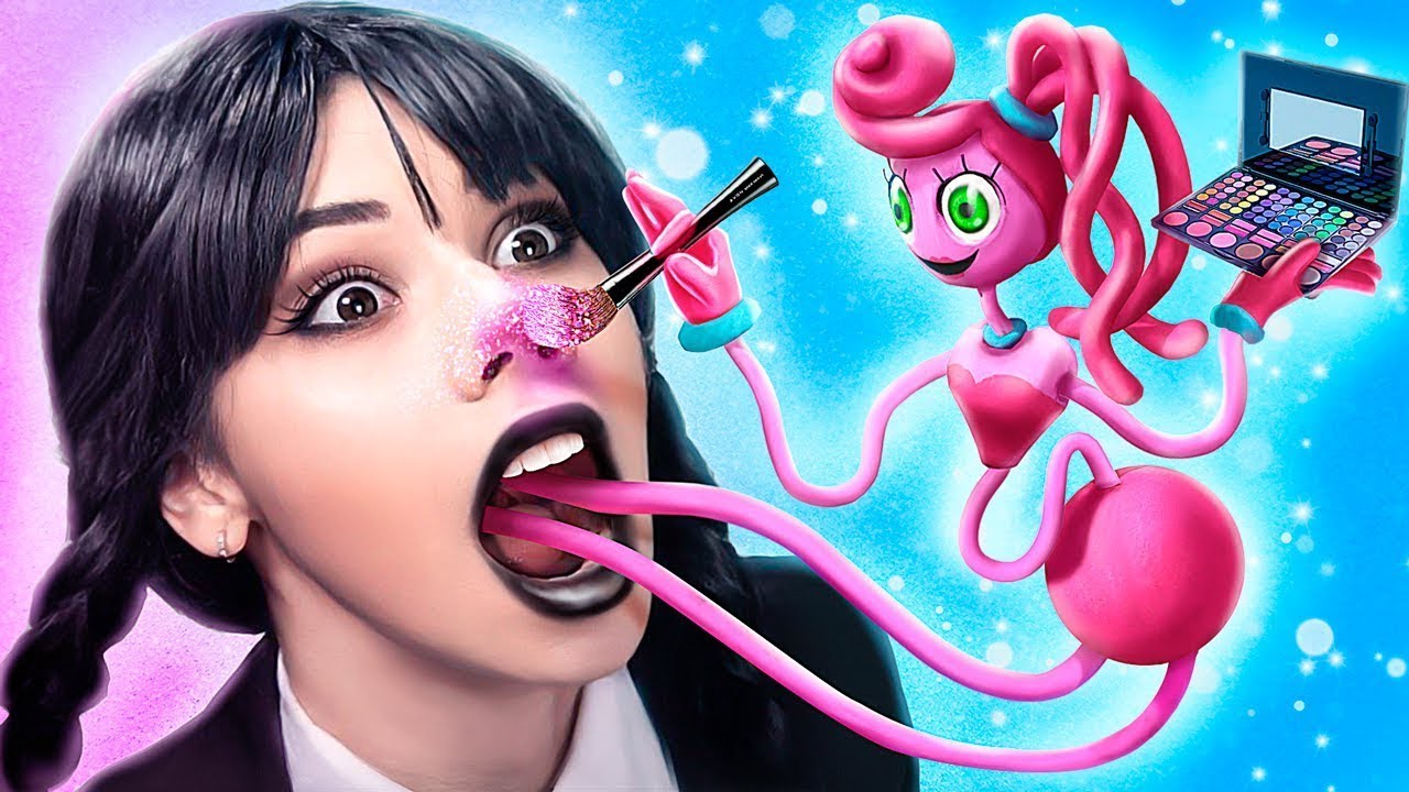 Wednesday Addams! Transformarea de la Mommy Long Legs la Wednesday ...
