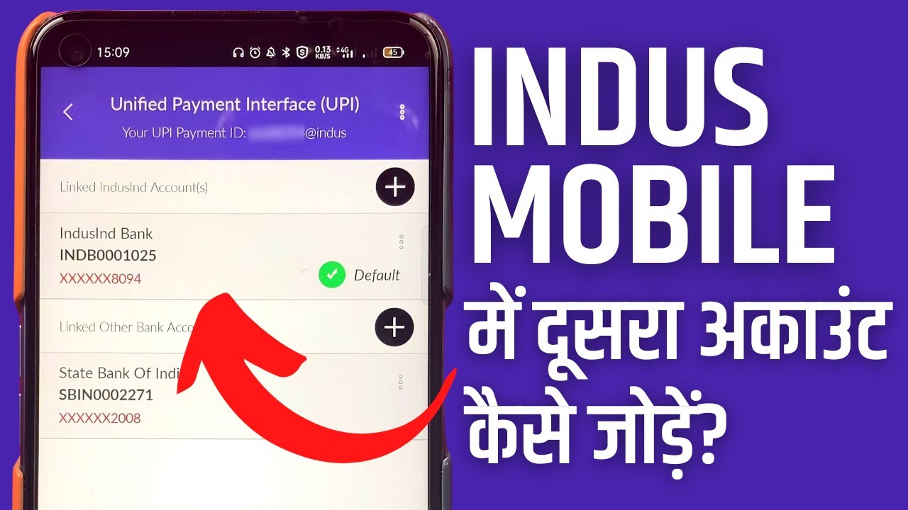 How to Add Secondary Bank Account in IndusInd Bank App? | Indus Mobile ...
