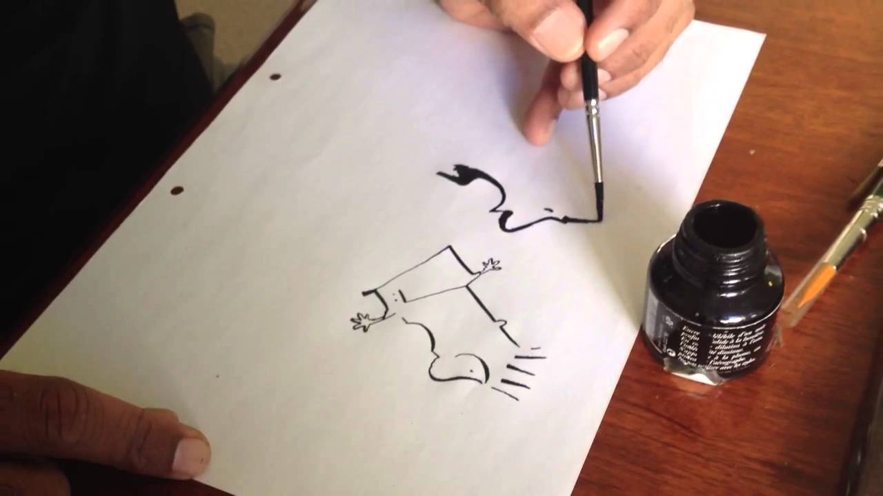Thin and thick lines - YouTube