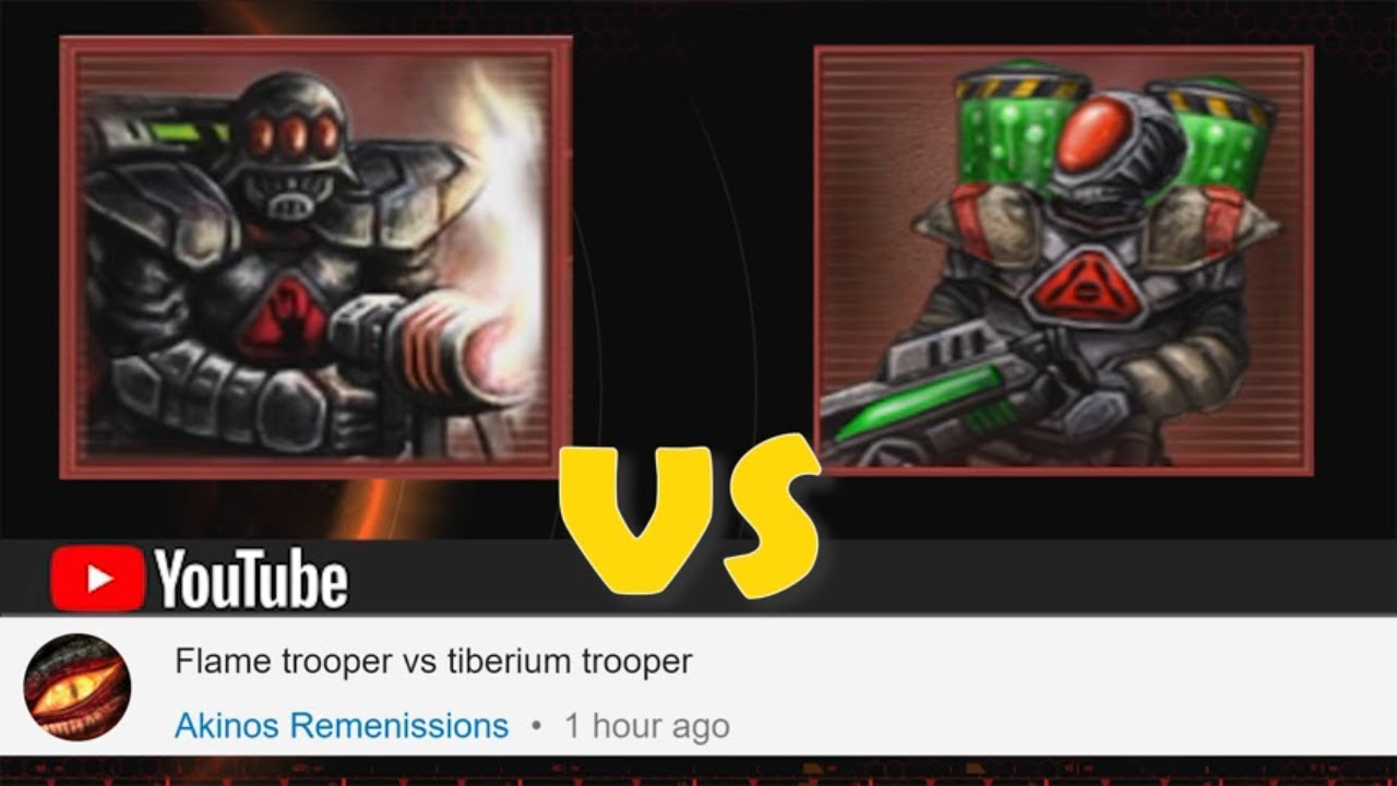 Black Hand vs Marked of Kane Tiberium Trooper - YouTube