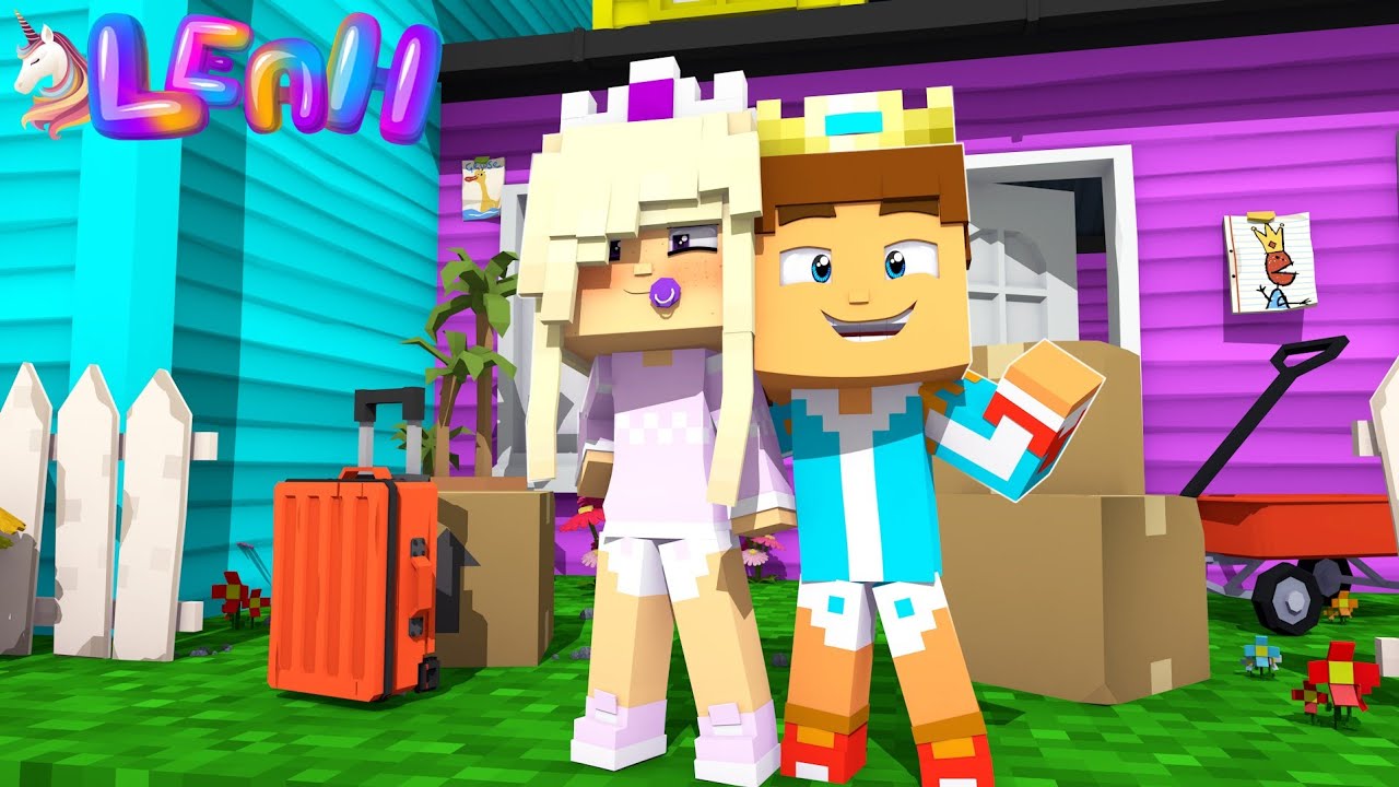 Minecraft LIFE OF A BABY PRINCESS - My NEW HOUSE... - YouTube